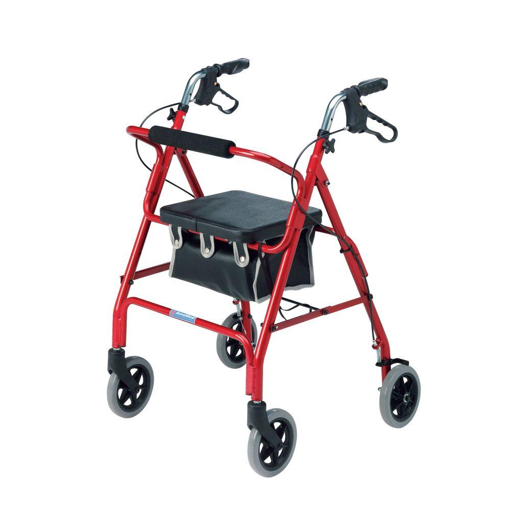 ROMA 2320 : Tri-Wheel Walker with Loop Brakes - Coffey Healthcare